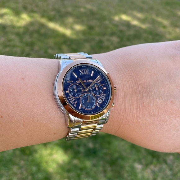 Michael Kors | Accessories | Michael Kors Chronograph Cooper Watch ...